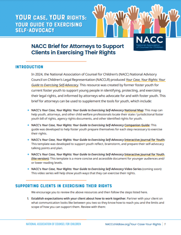 Your Case, Your Rights - NACC